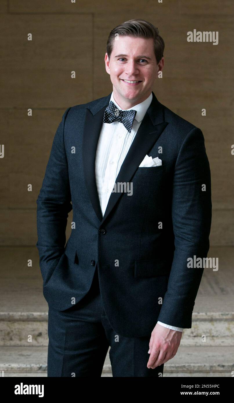 Irish actor Allen Leech poses for photographers as he arrives for the ...