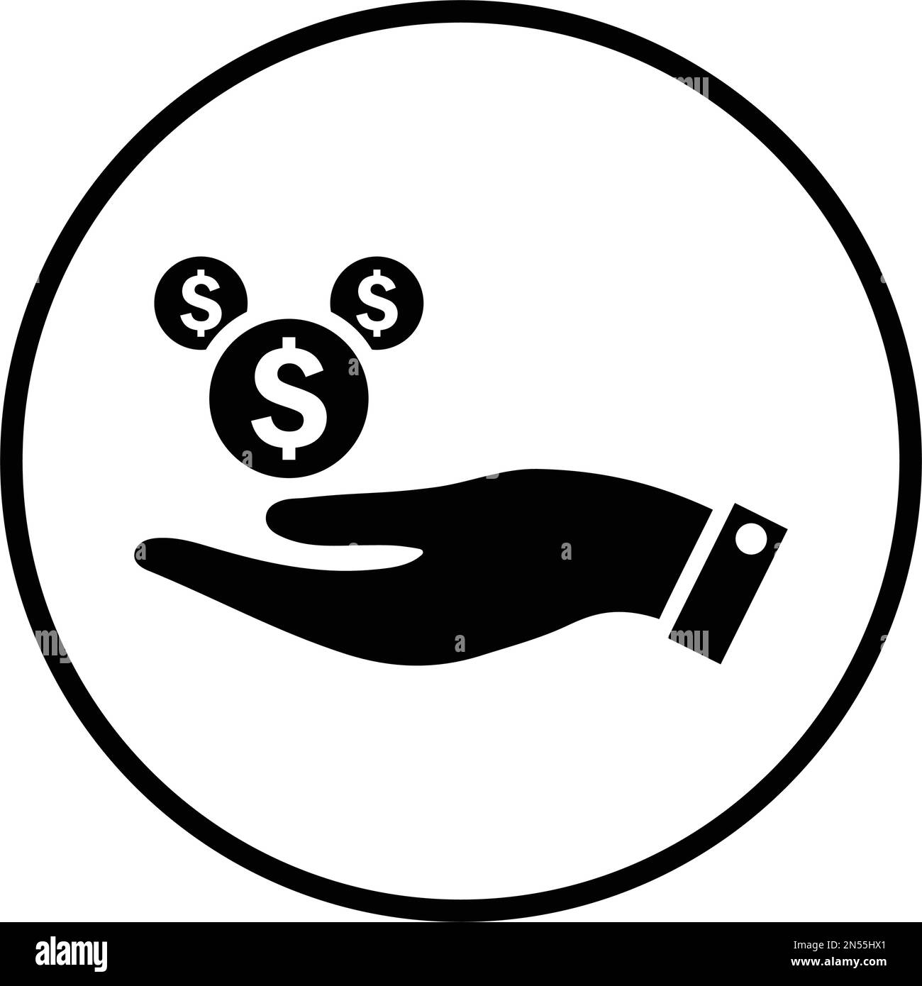 Dollar, Payment, finance icon. Well organized simple vector ...