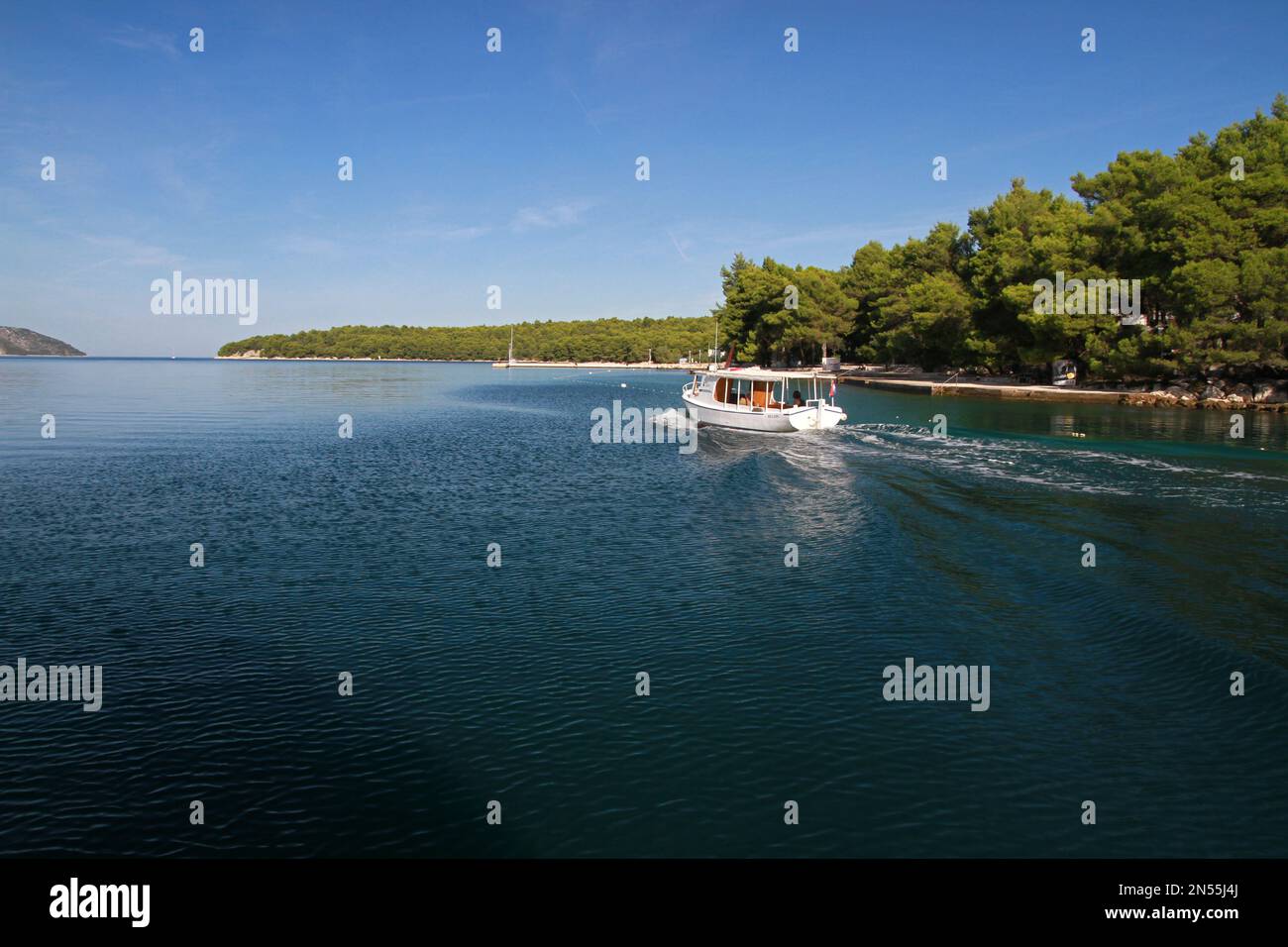 Coastline of Hvar island near Stari Grad, Croatia Stock Photo - Alamy