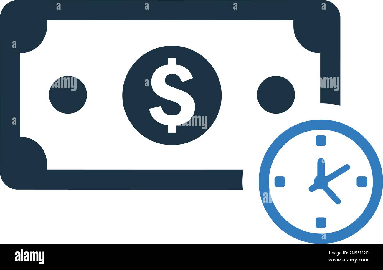 Loan, term, bank, payment, duration icon. Well organized simple vector ...