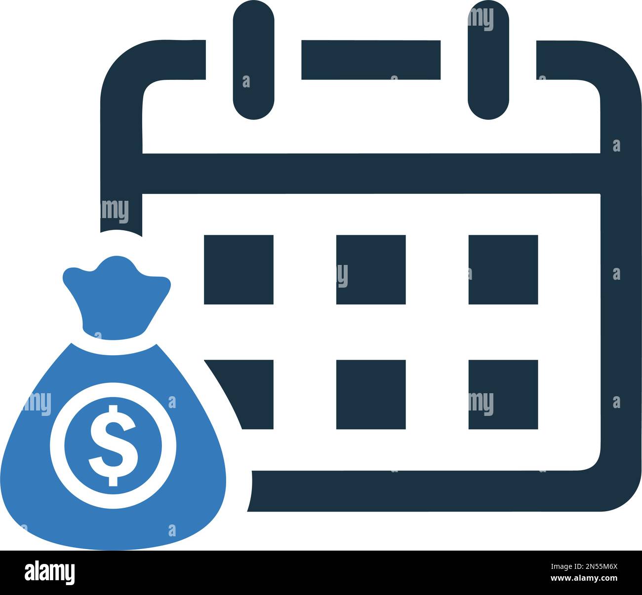 Loan, duration, term, investment icon. Well organized simple vector ...