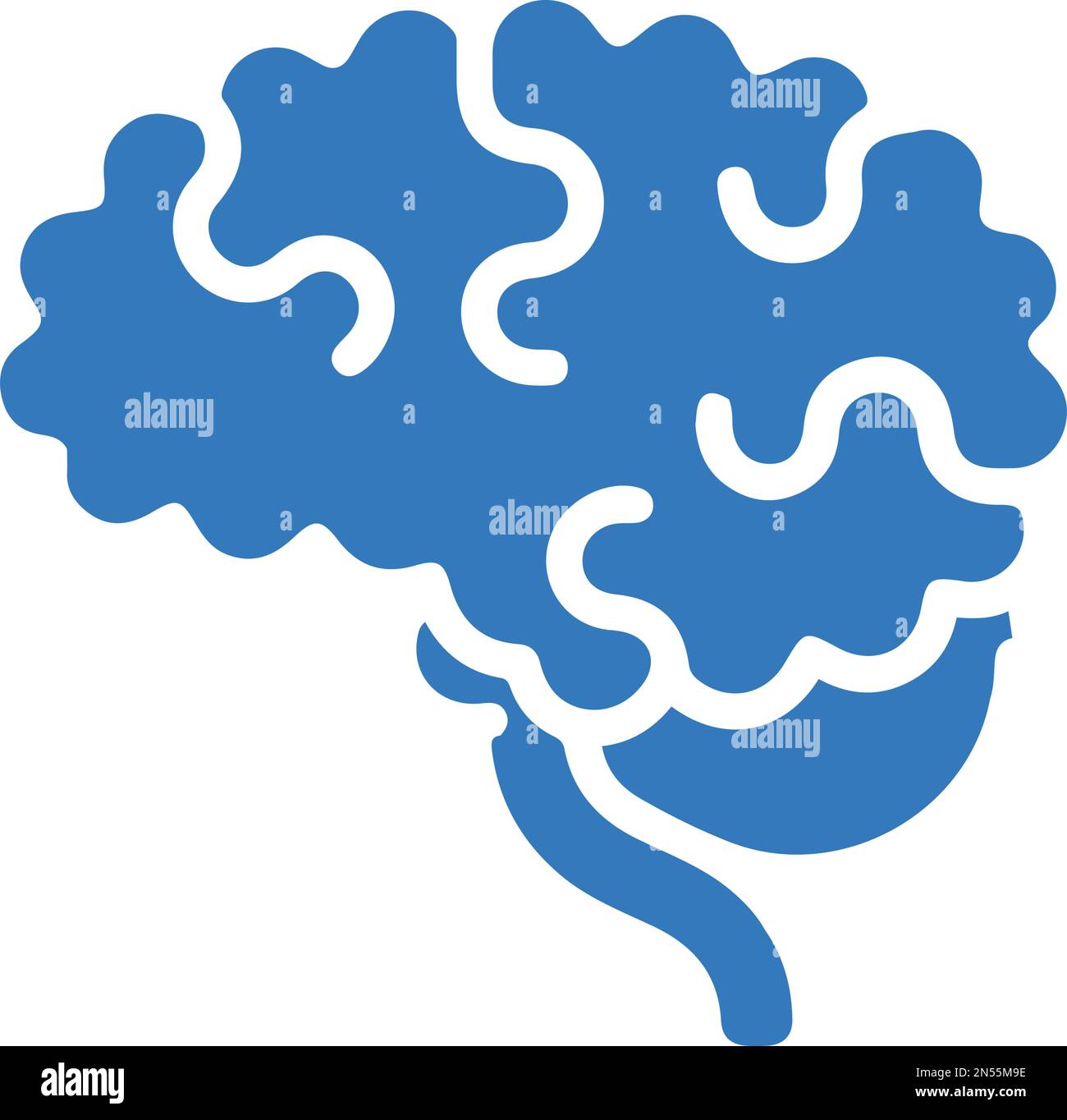 Neuroscience, brain, idea icon - Vector EPS file. Perfect use for print ...