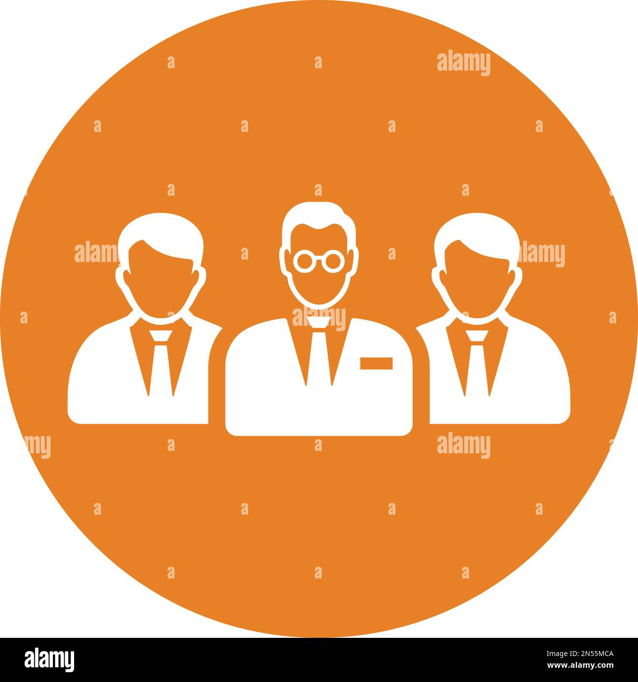 Managers Group Icon Vector Eps File Perfect Use For Print Media