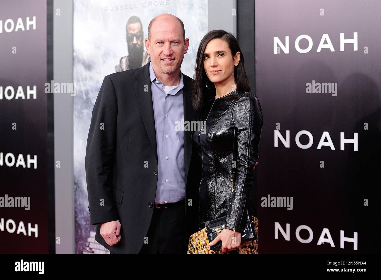 Vice Chairman of Paramount Pictures Rob Moore and actress Jennifer ...