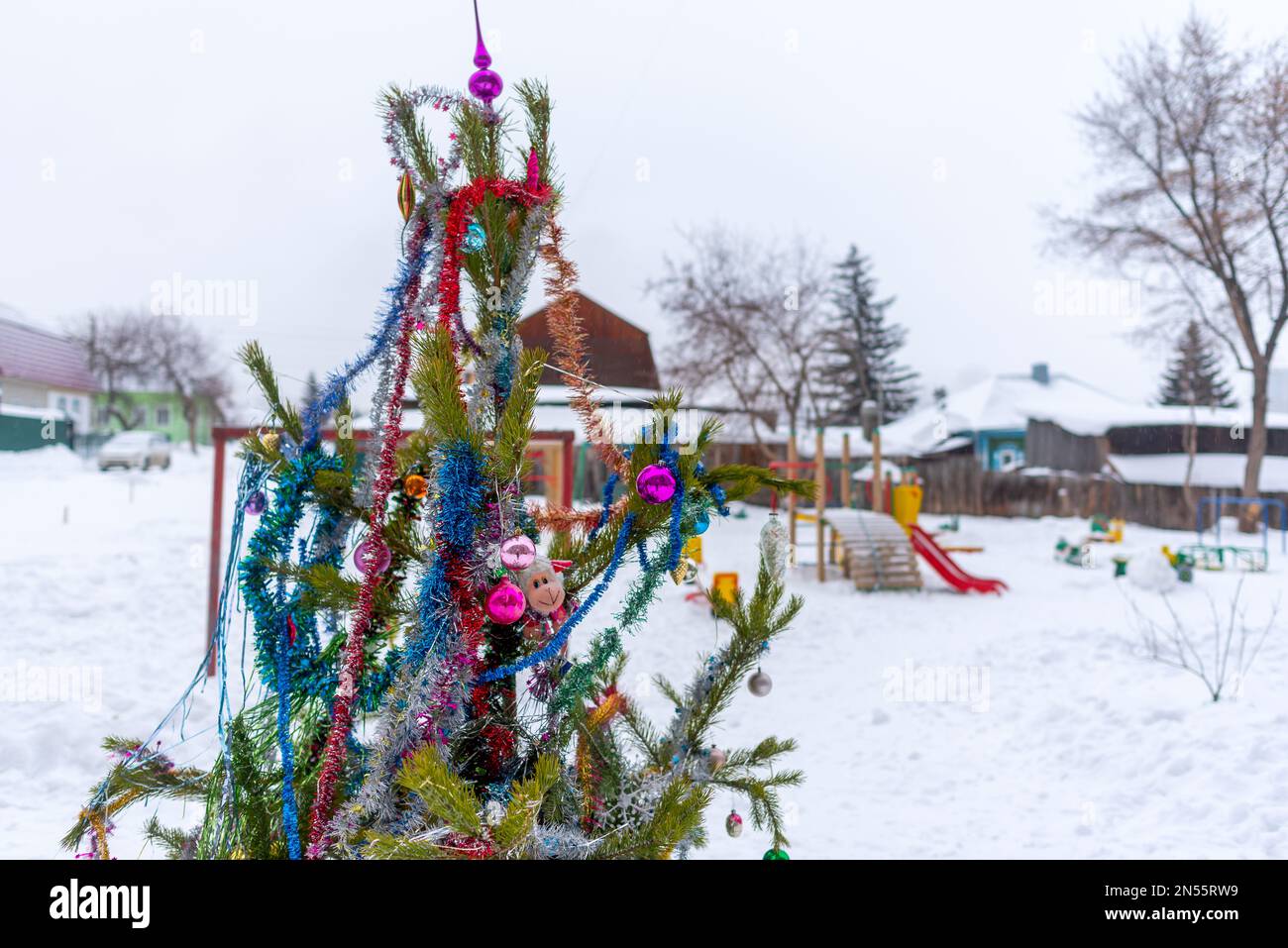 Russian ice slides hi-res stock photography and images - Alamy