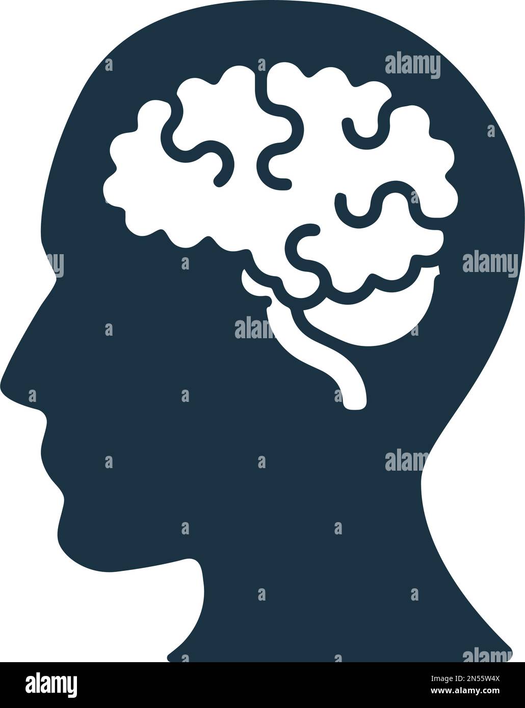 Neurology, medical icon - Vector EPS file. Perfect use for print media ...