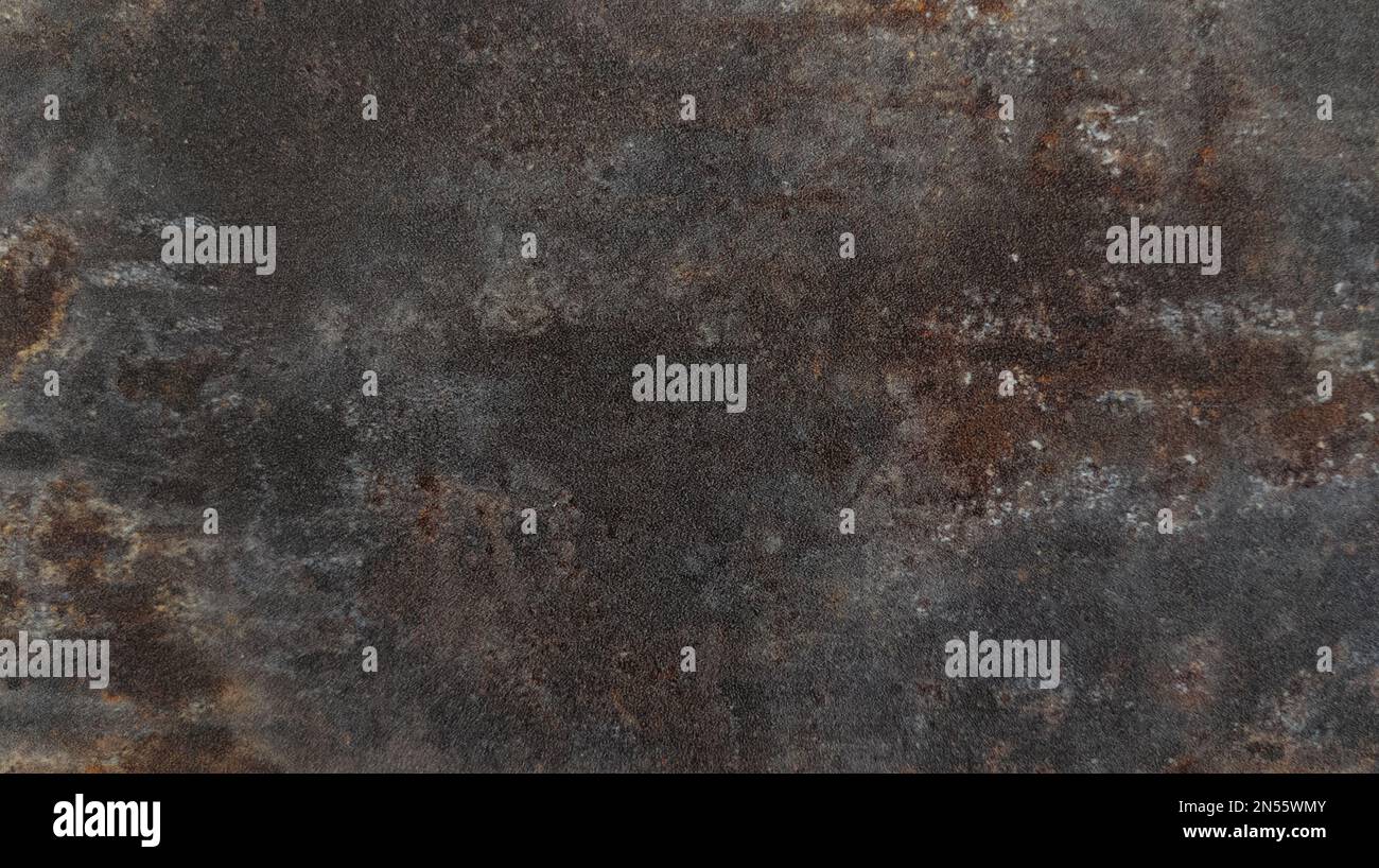 steel dark rusty gray background interior grey wall floor surface Stock ...