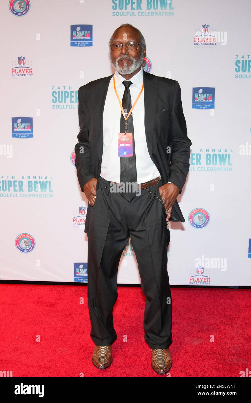 NFL Players Choir member Ken Woodard attends the 24th annual Super Bowl ...