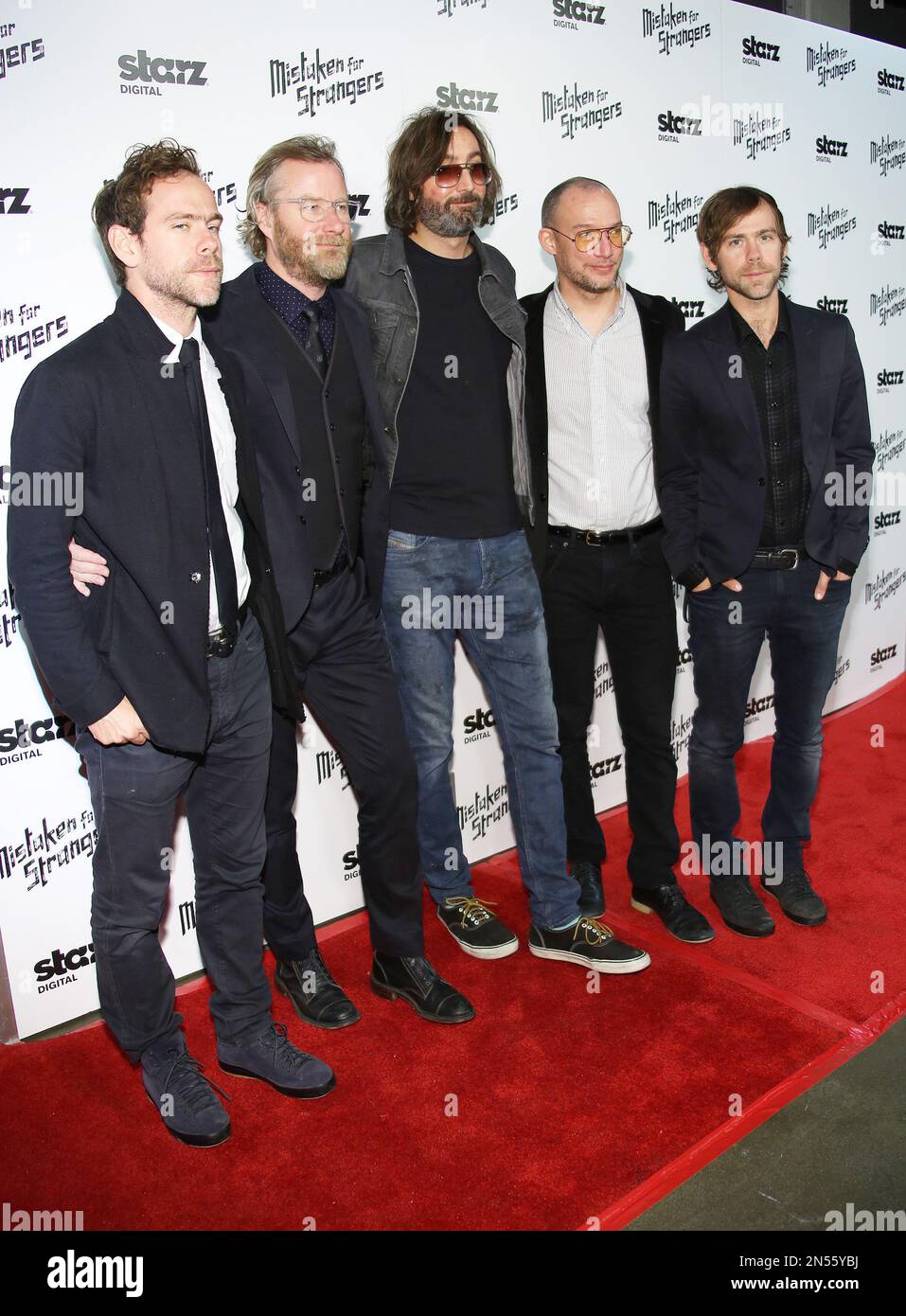 From left, Bryce Dessner, Matt Berninger, Bryan Devendorf, Scott ...
