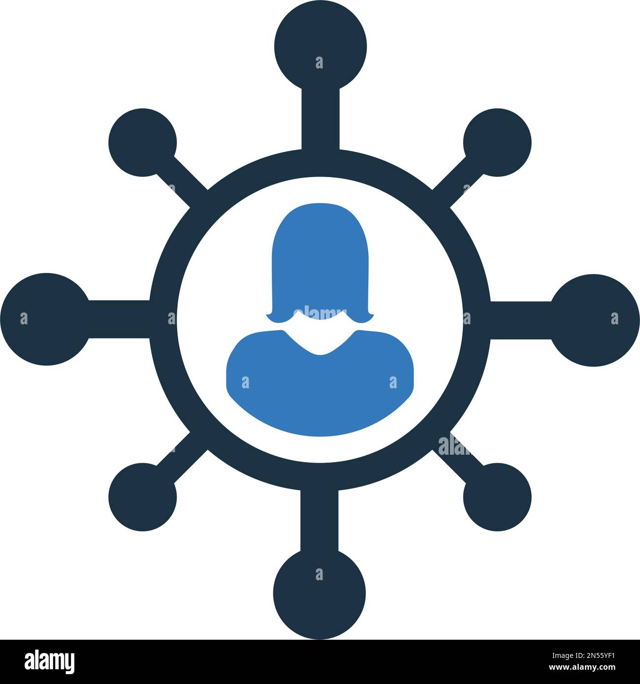 Marketing, viral icon is isolated on white background. Use for graphic ...