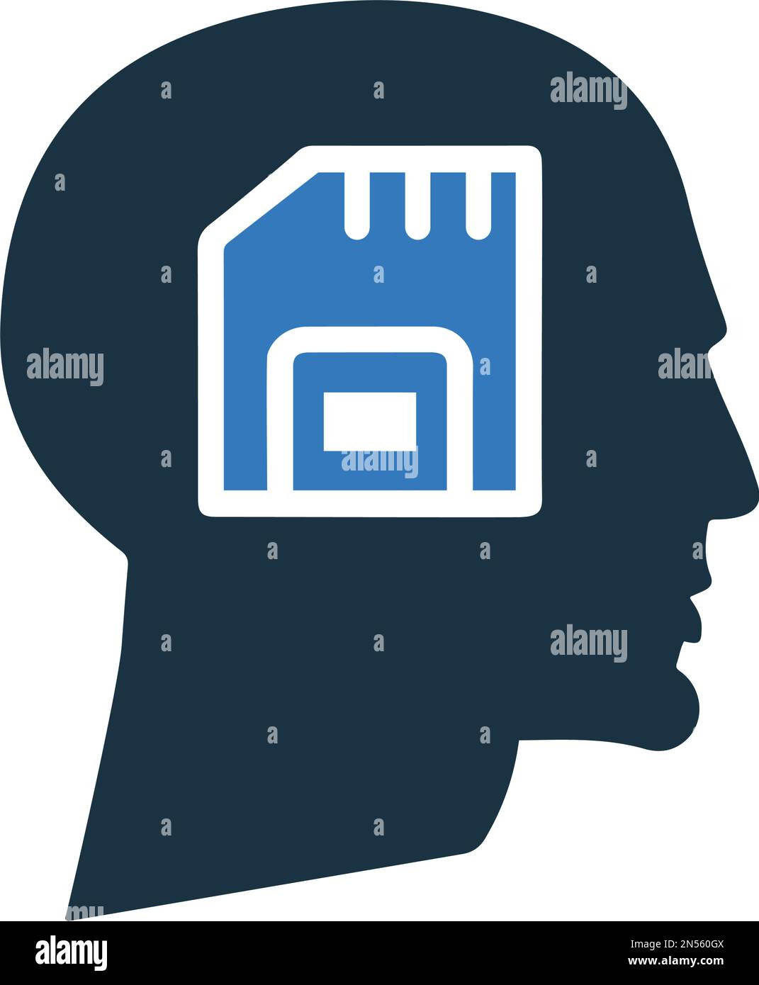 Memory chip Stock Vector Images - Alamy