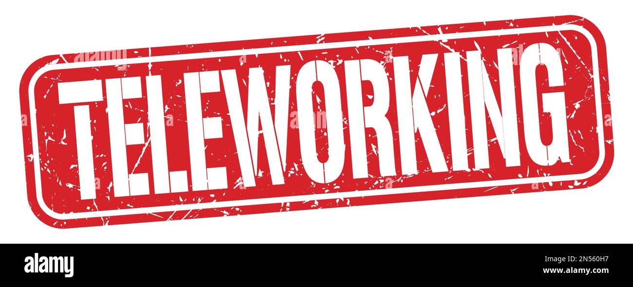 Teleworking word hi-res stock photography and images - Alamy