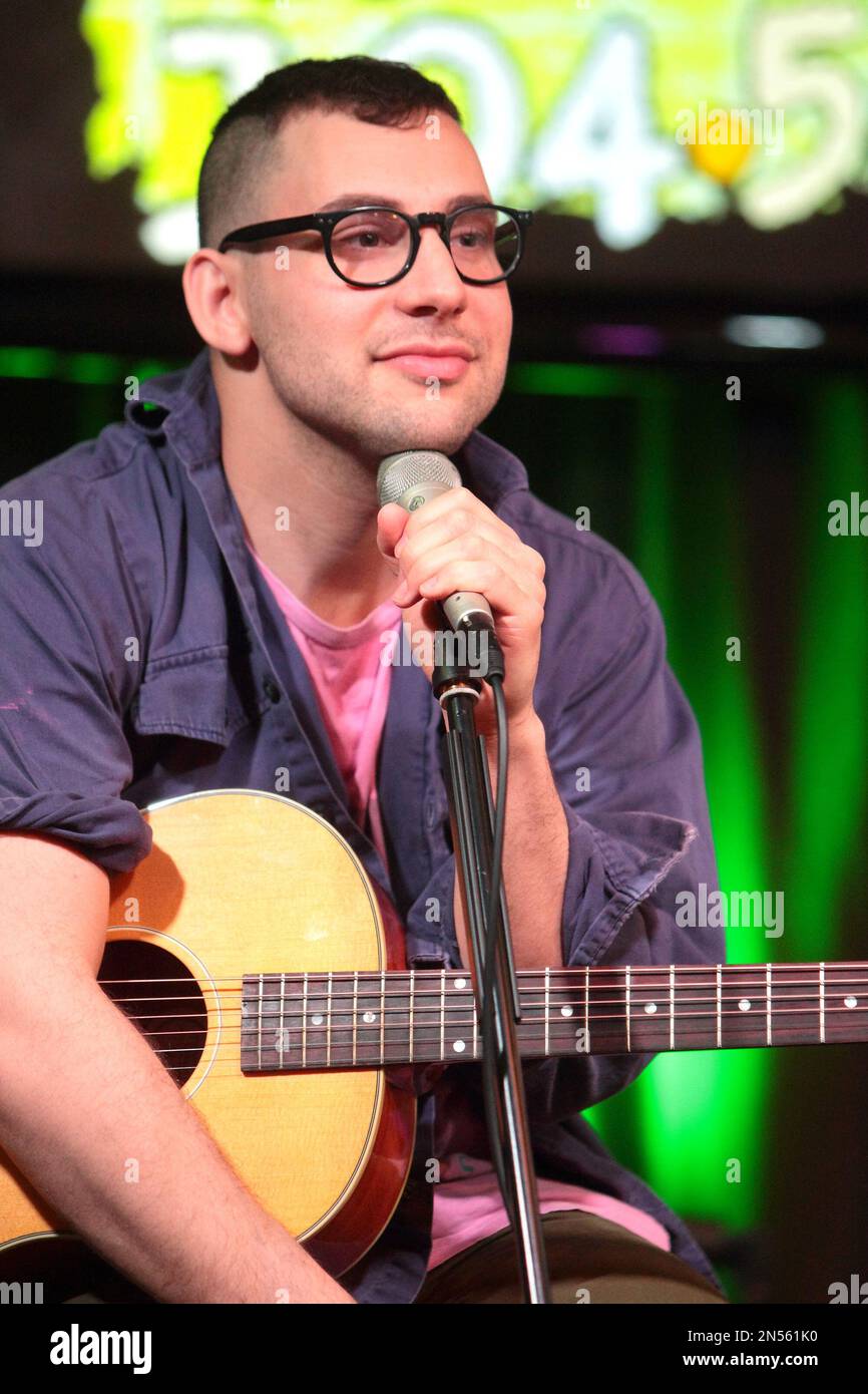 Jack Antonoff of the indie-pop band fun. visits Radio 104.5 Performance ...