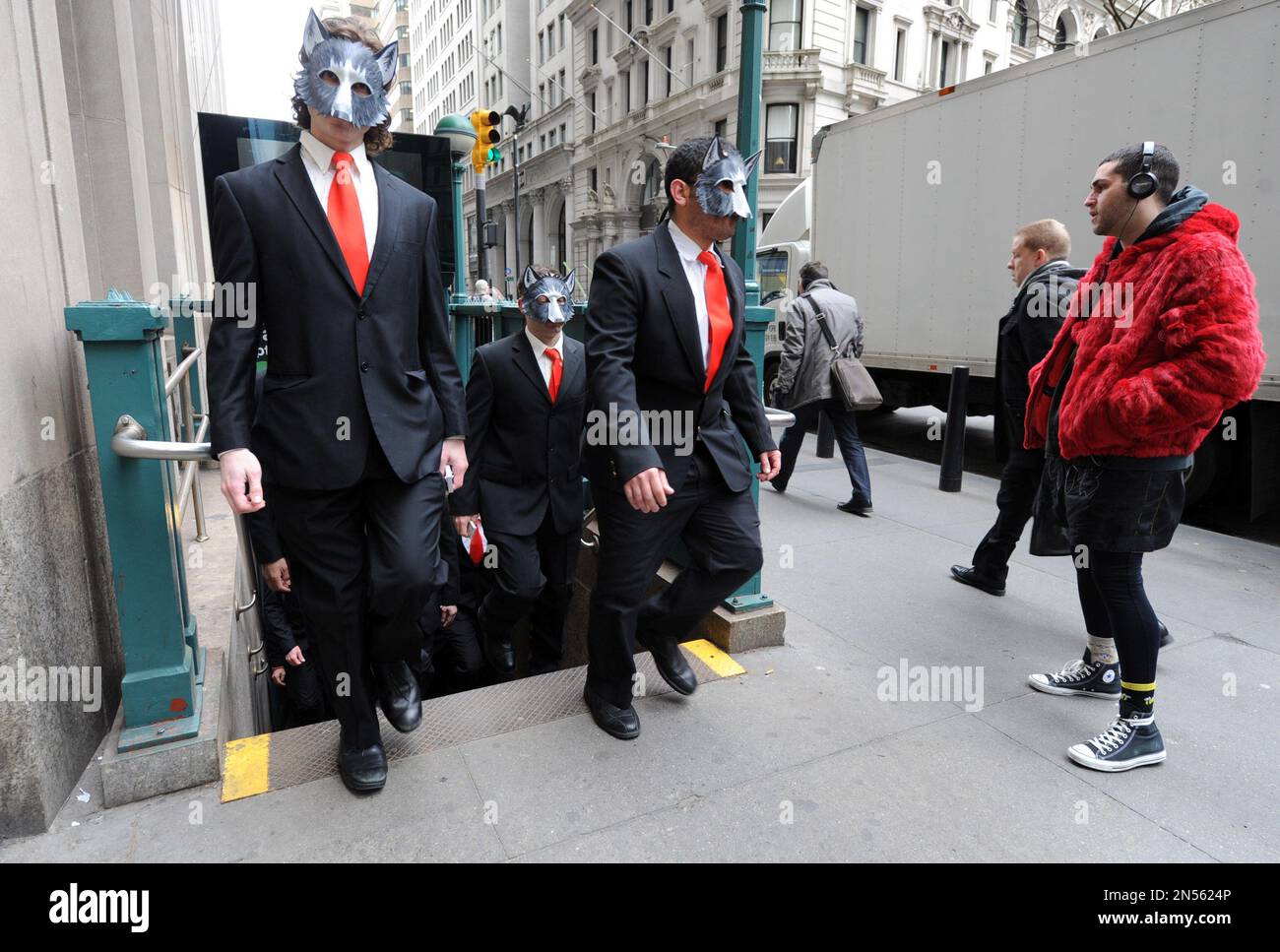 IMAGE DISTRIBUTED FOR PARAMOUNT PICTURES - A pack of “wolves” exit the ...