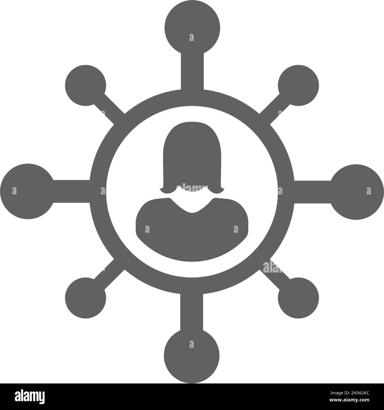 Marketing, viral icon is isolated on white background. Use for graphic ...