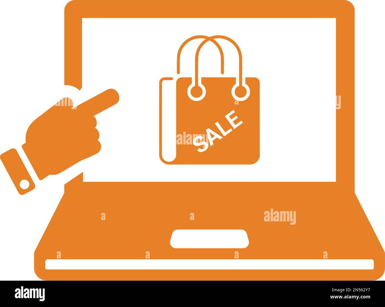 Online bag Stock Vector Images - Alamy