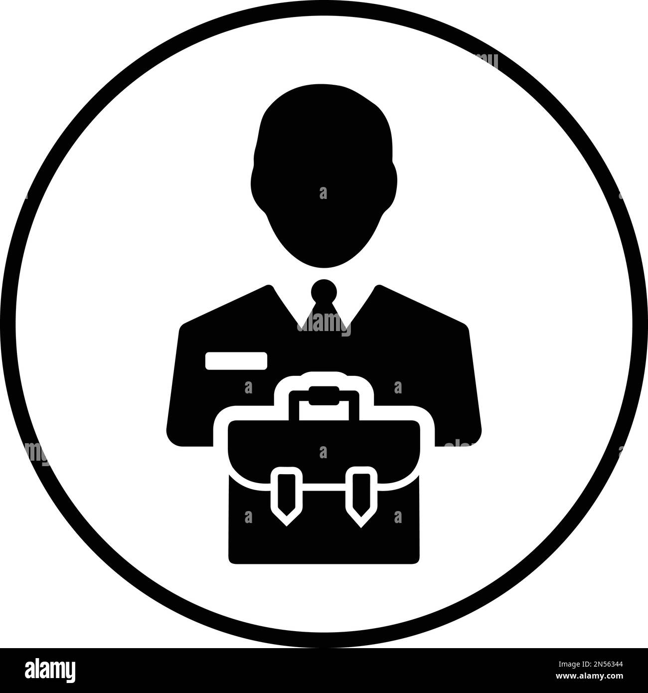 Occupation, business, portfolio icon - Vector EPS file. Perfect use for print media, web, stock ...