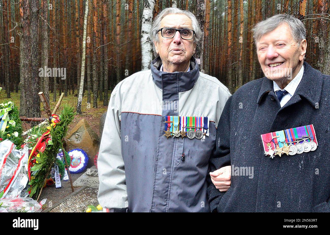 In this picture taken Monday, March 24, 2014, former prisoners of war ...
