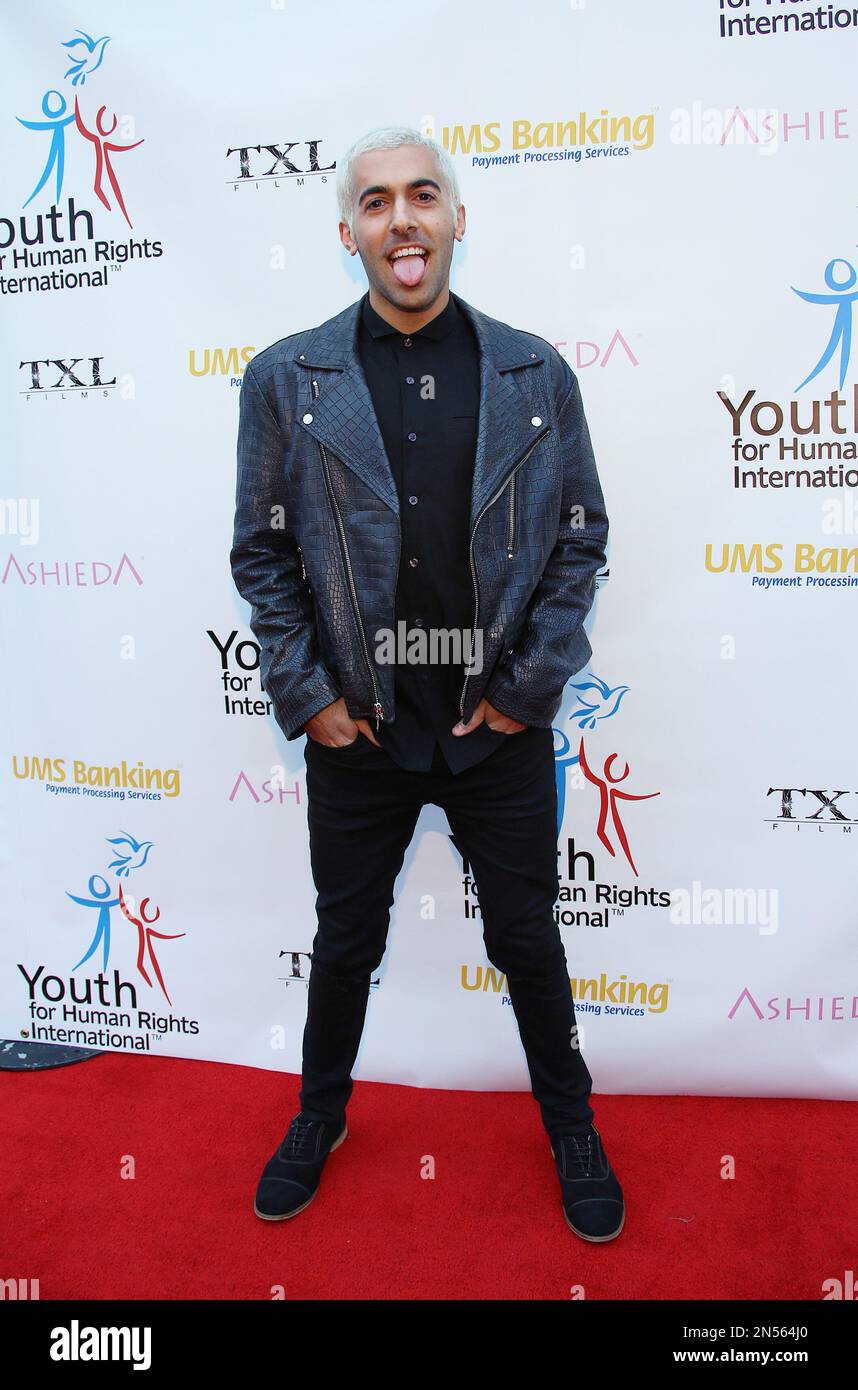 Angelo Kritikos arrives at Youth for Human Rights International ...