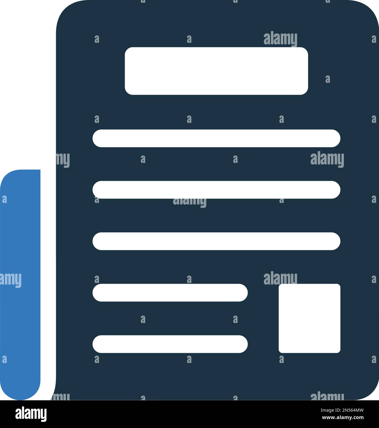 Newspaper, article icon - Perfect use for designing and developing ...