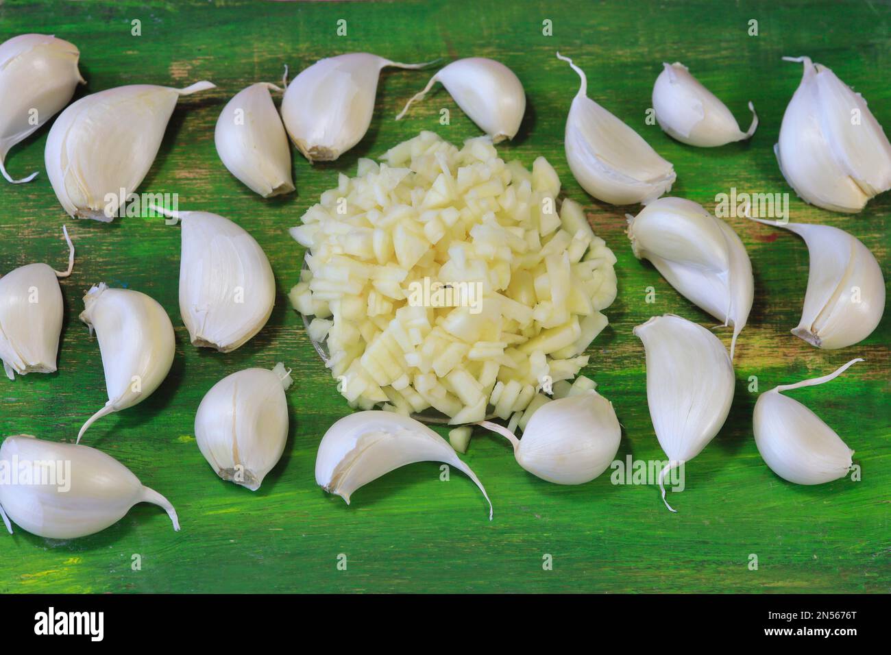 Still Life with Garlic, Germany Stock Photo - Alamy