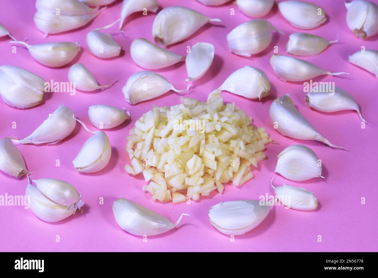 Still Life with Garlic, Germany Stock Photo - Alamy
