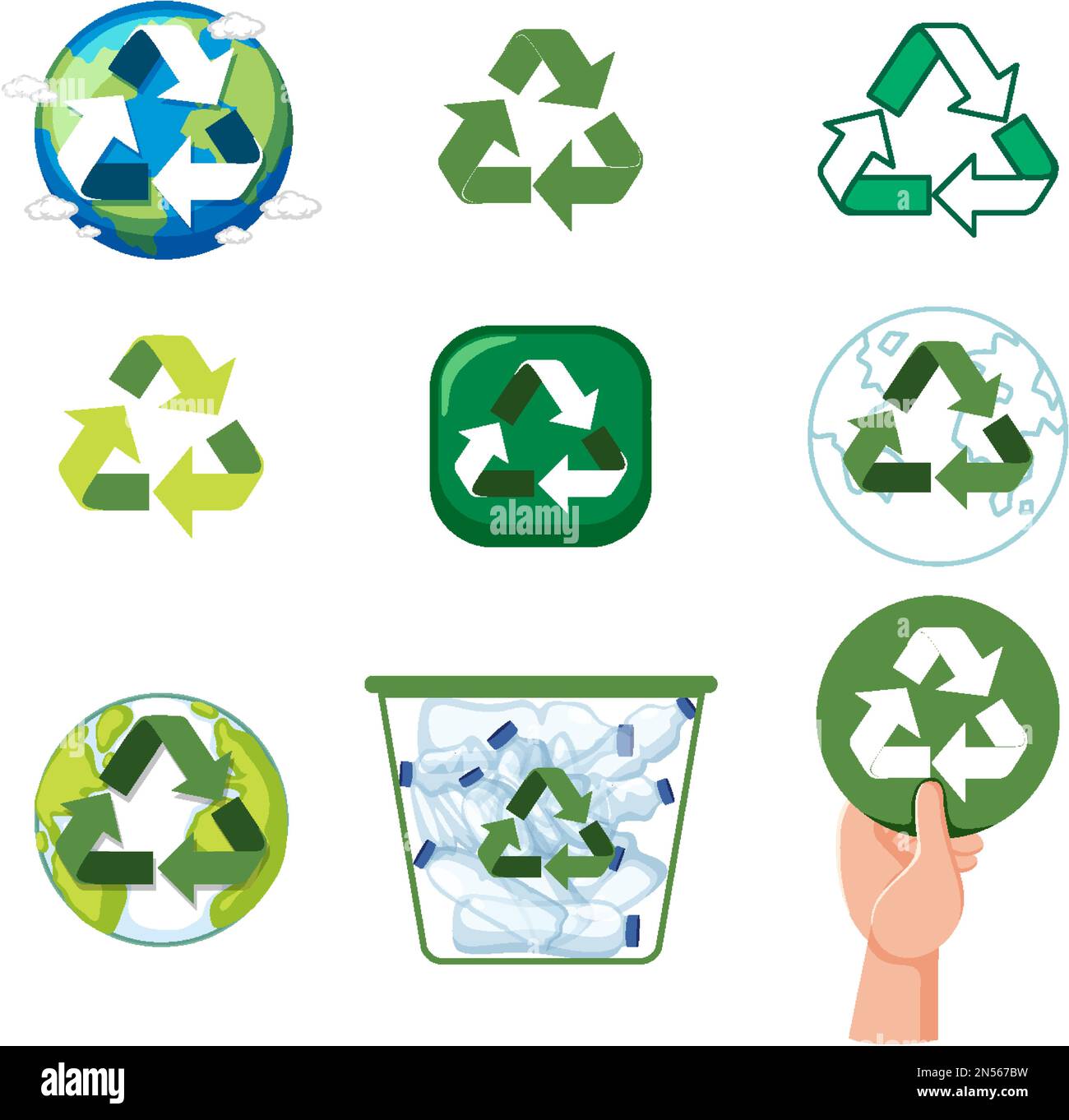 Save the earth elements set illustration Stock Vector Image & Art - Alamy