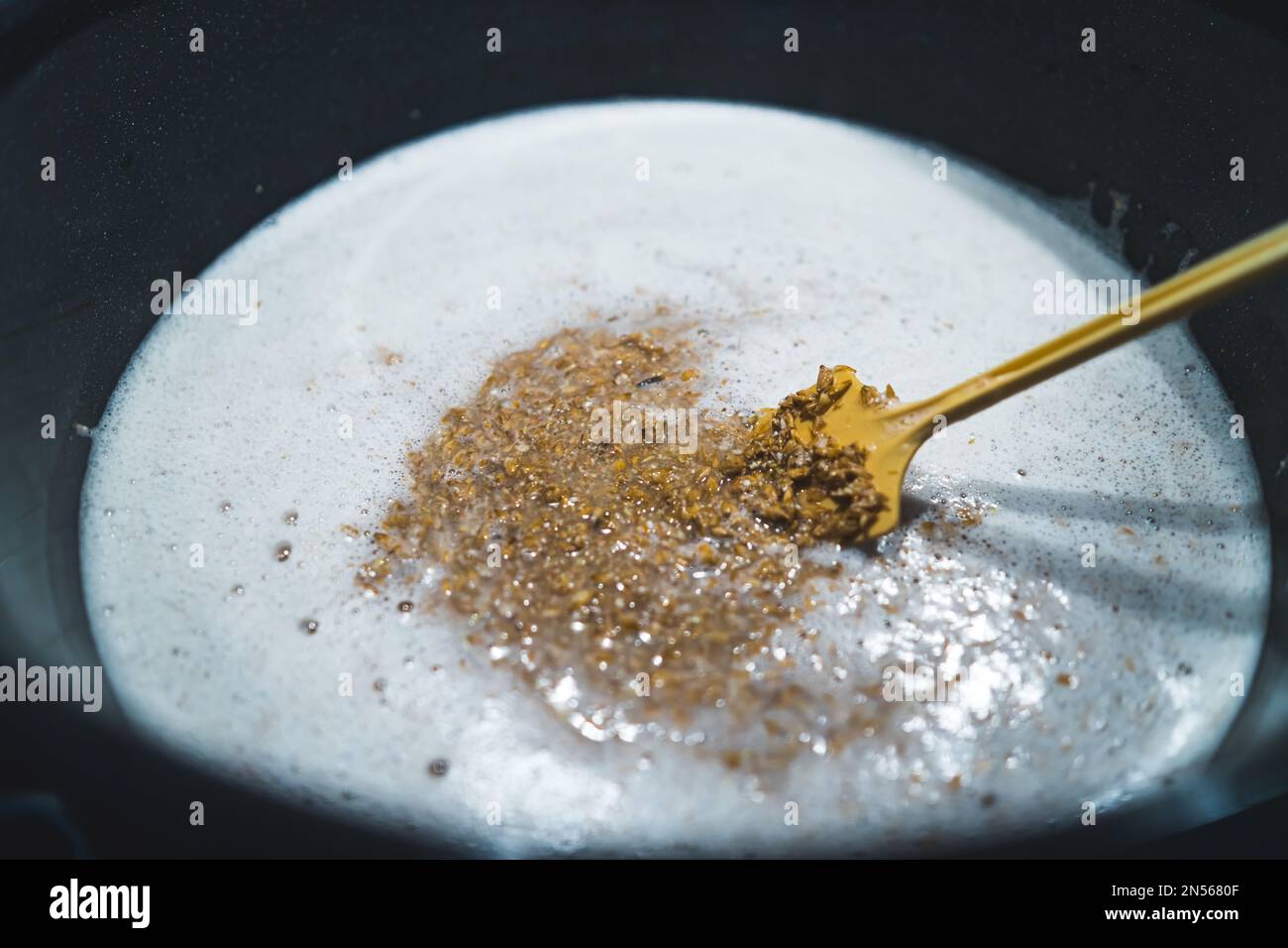 Malt sweetening home beer brewing hi-res stock photography and images ...