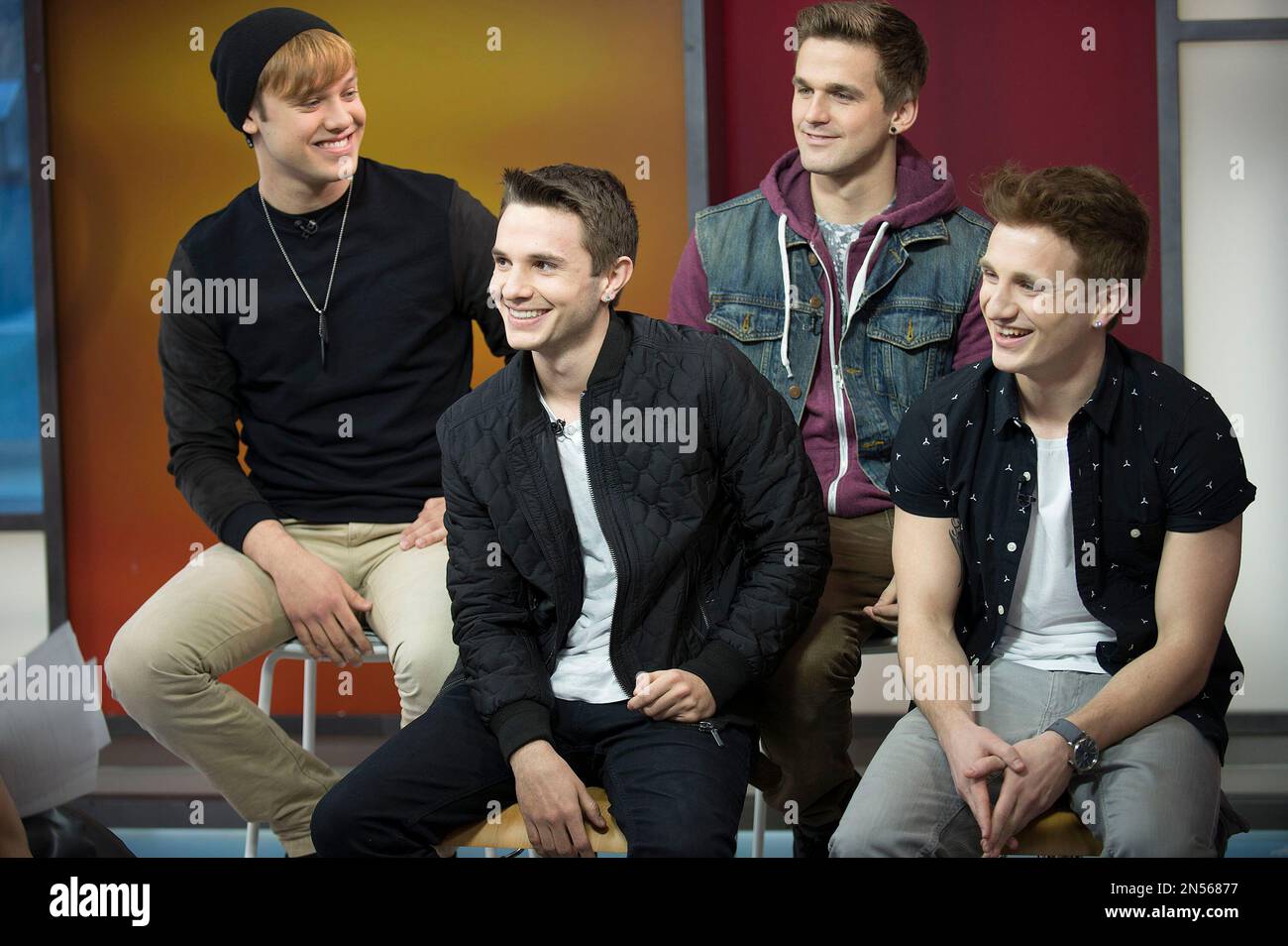 Ben Robinson, Kieran Ackerman, Aaron Scott and Adam Ackerman of 4Count ...