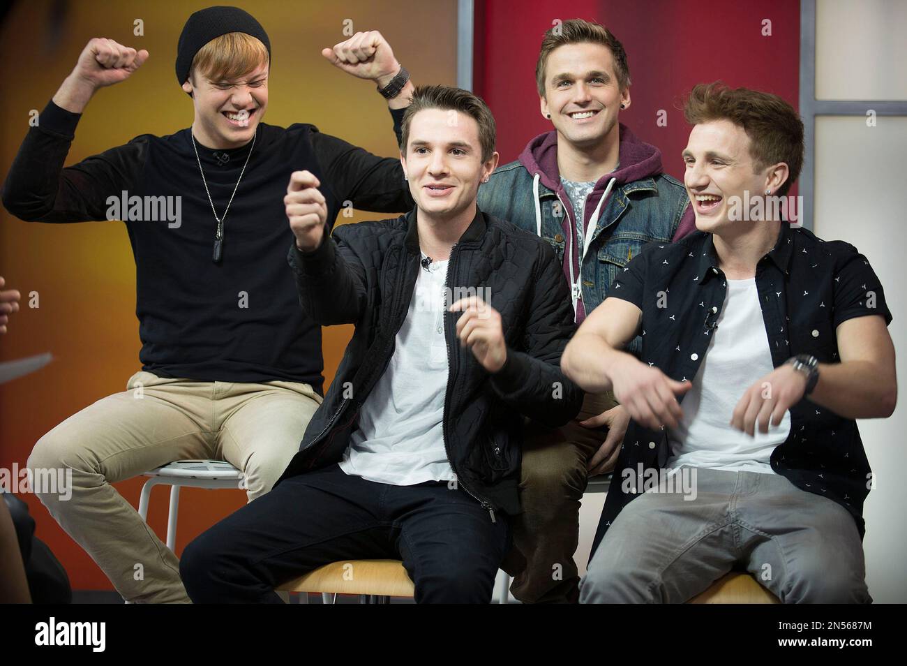 Ben Robinson, Kieran Ackerman, Aaron Scott and Adam Ackerman of 4Count ...