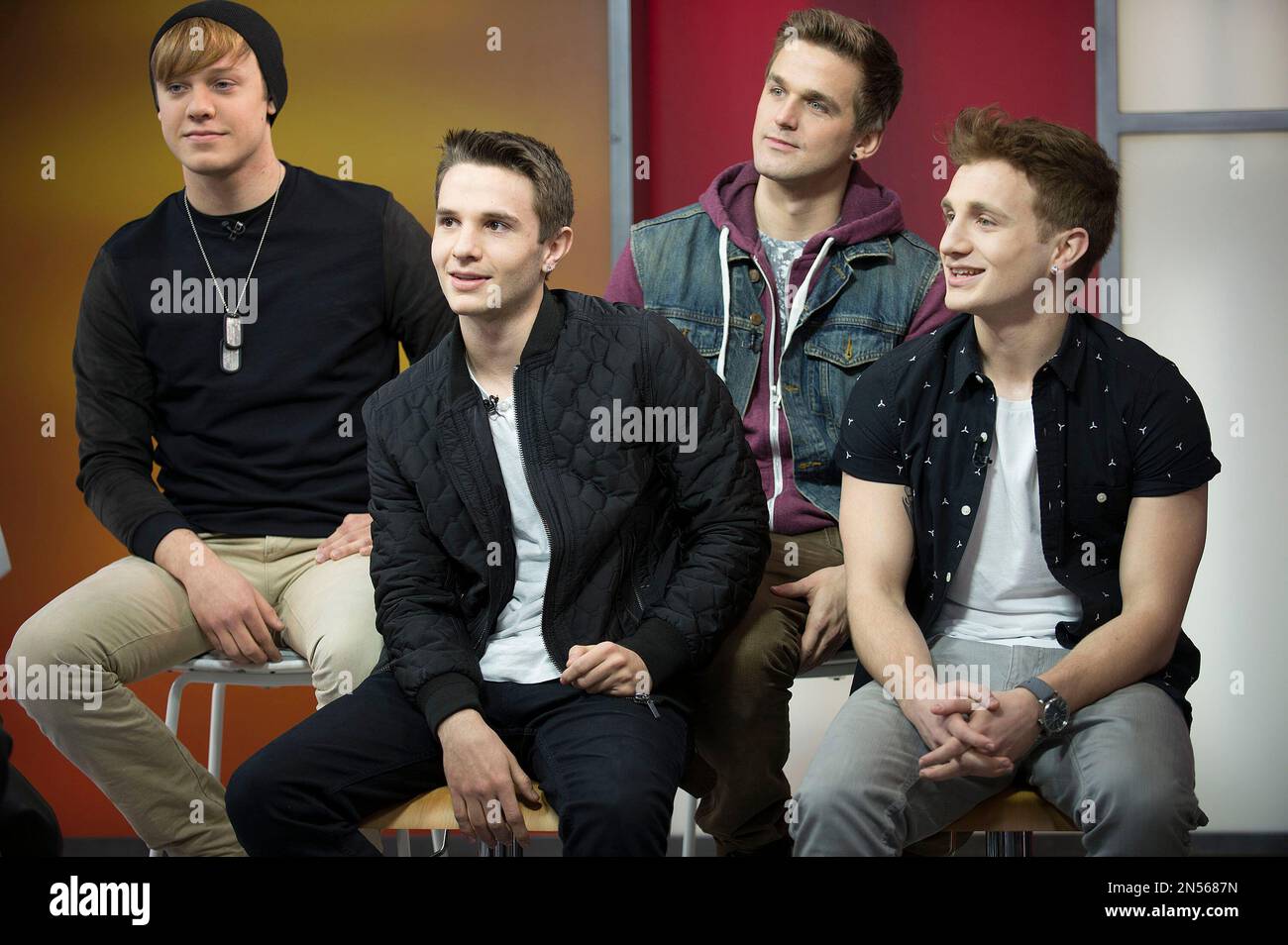 Ben Robinson, Kieran Ackerman, Aaron Scott and Adam Ackerman of 4Count ...