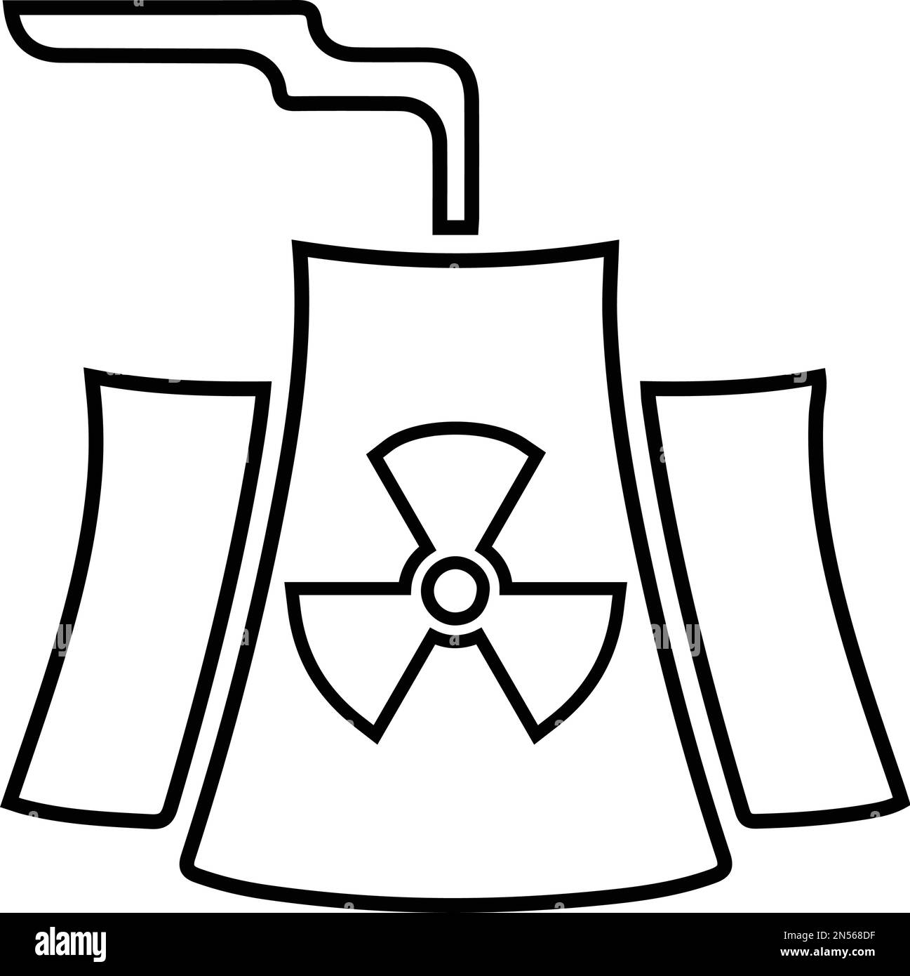 Nuclear, science icon - Vector EPS file. Perfect use for print media ...