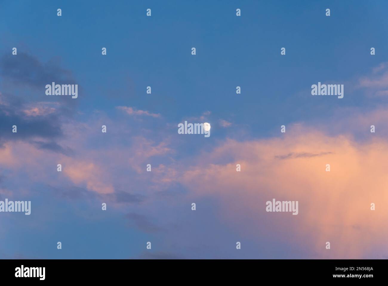 Moonlight sunset hi-res stock photography and images - Alamy