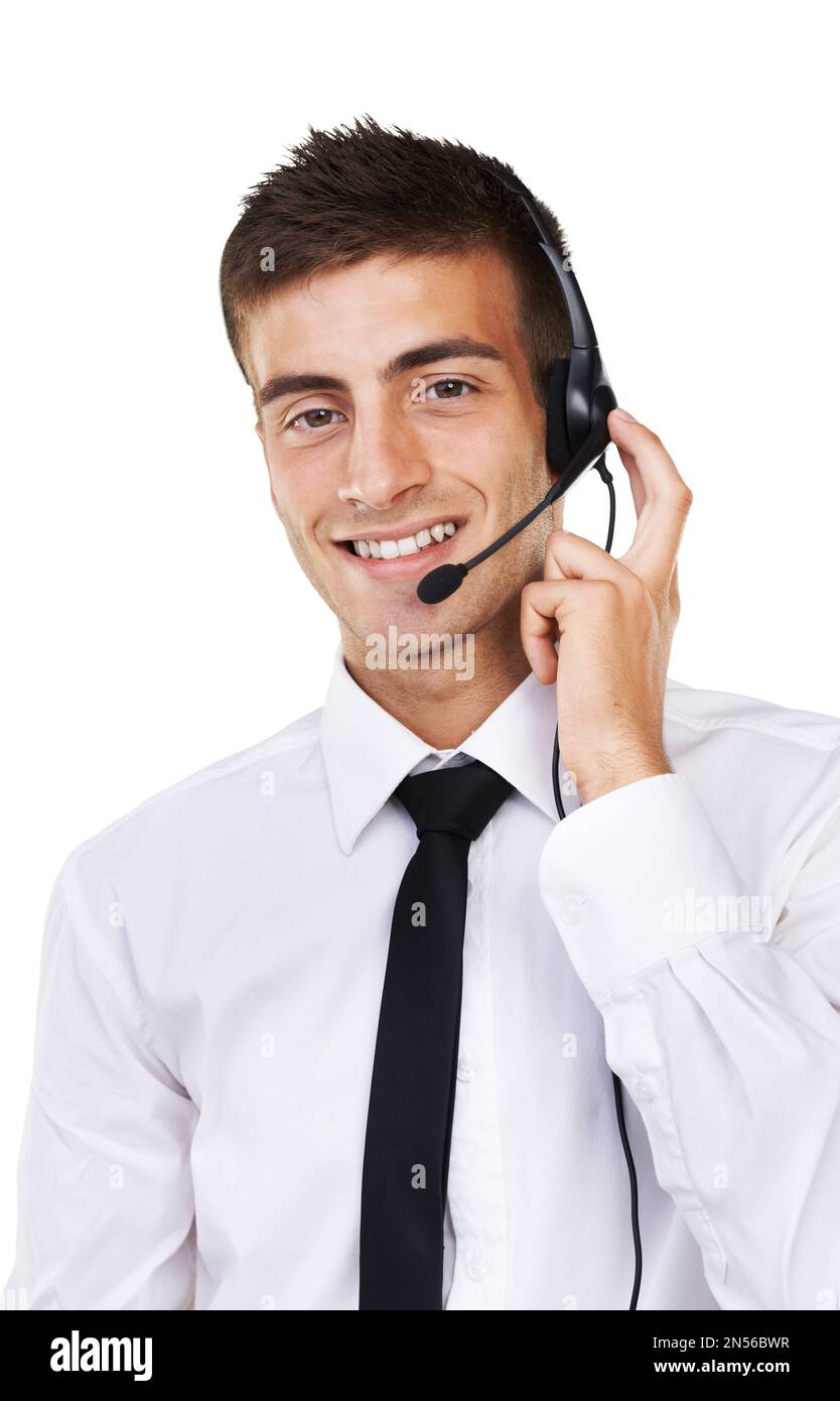 Making each customer feel appreciated. Portrait of a smiling business ...