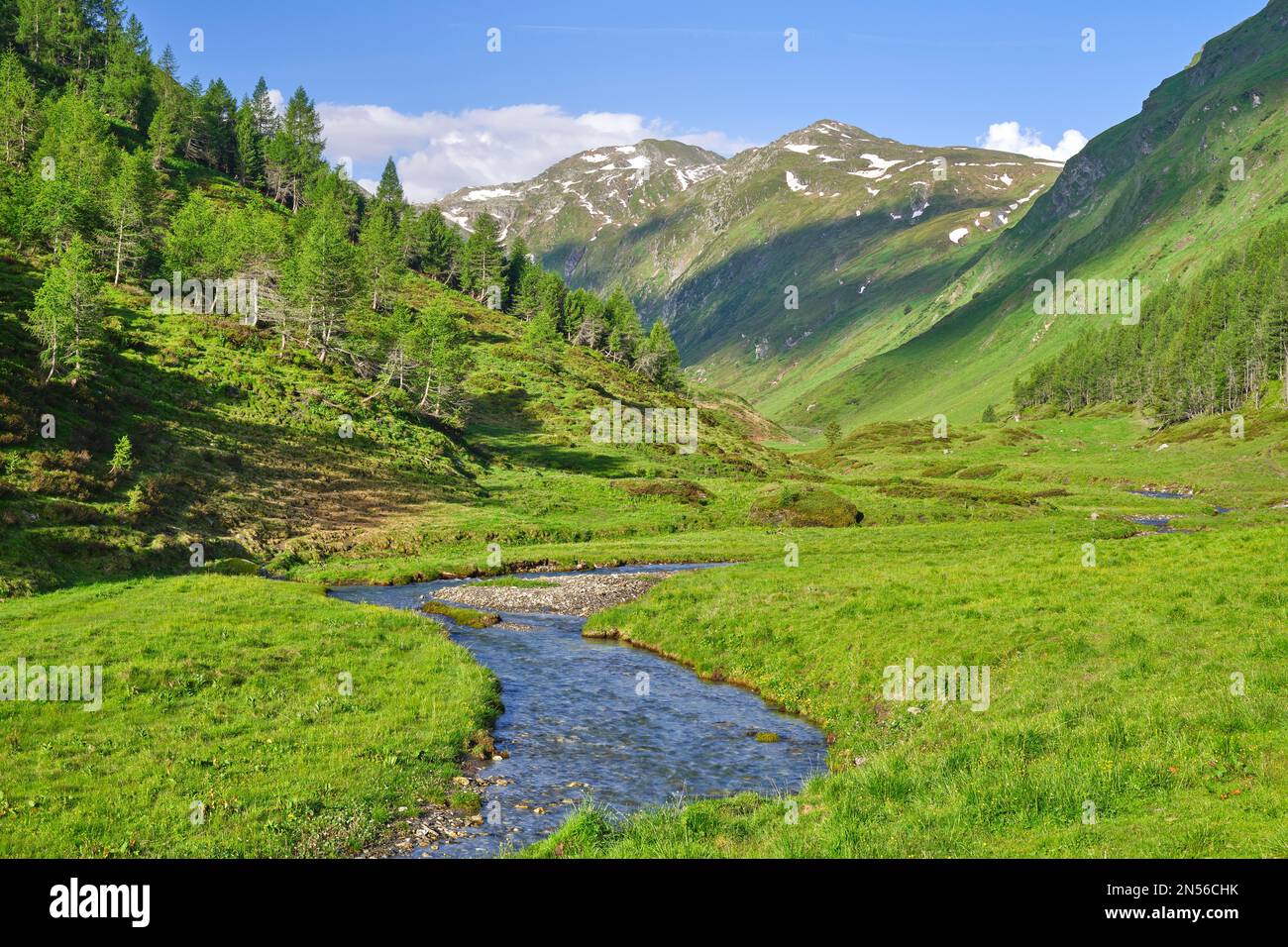 Hike along the Mur, Murursprung, Muhr, National Park Community, UNESCO ...