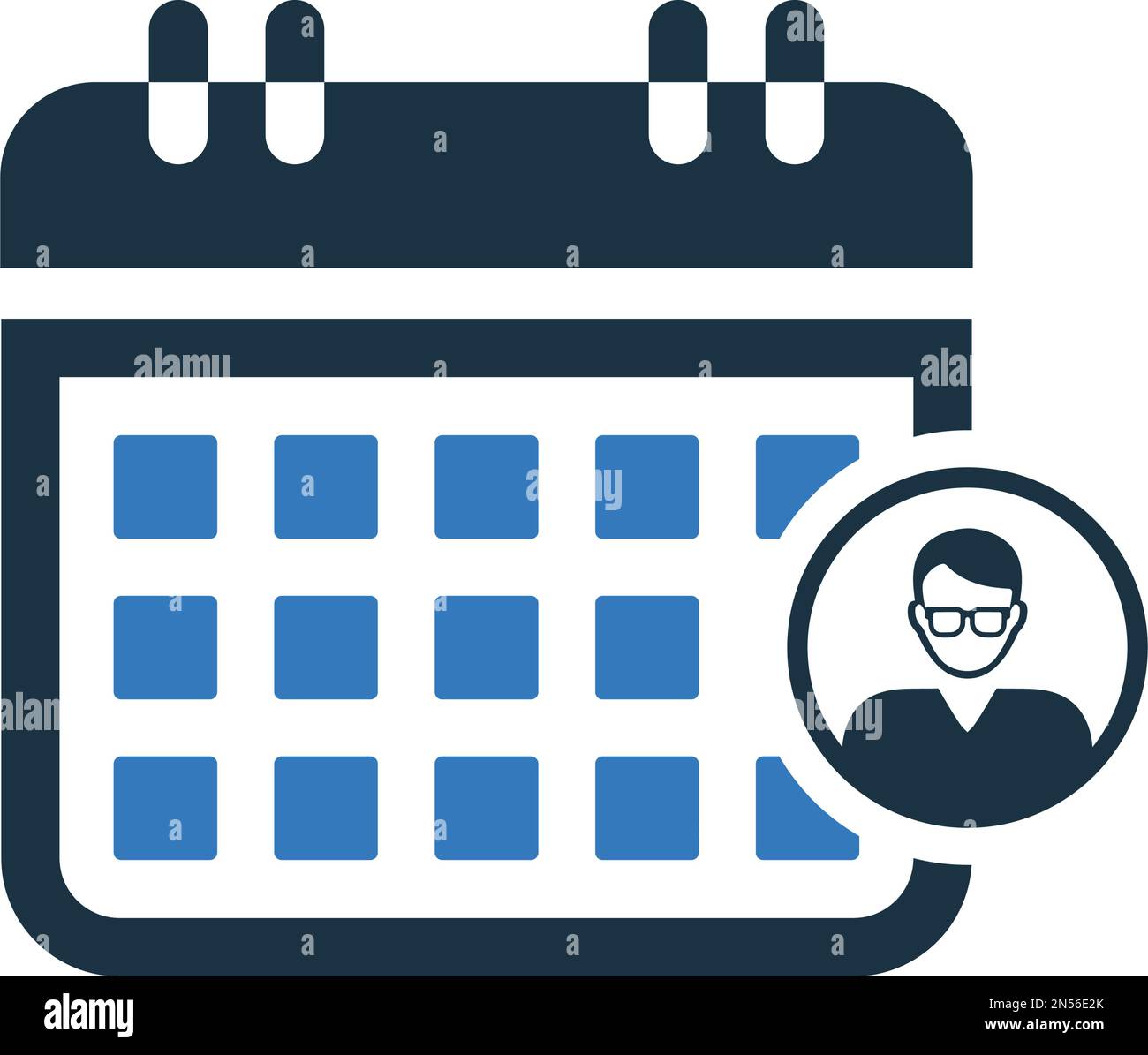 Personal, scheduler, day icon - Simple editable vector EPS file Stock ...