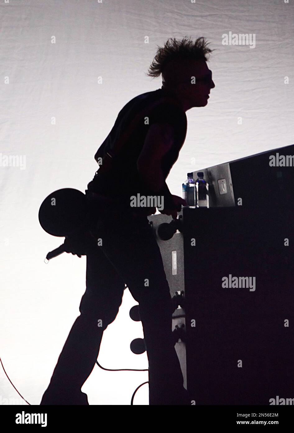 Tool's lead singer Maynard James Keenan or MJK performs during the ...