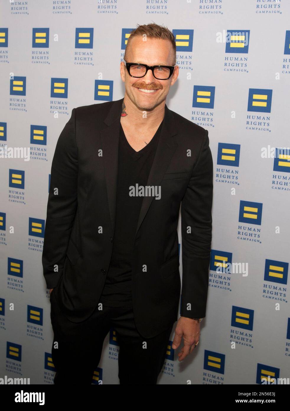 Bob Harper arrives at the Human Rights Campaign Dinner Gala, on ...
