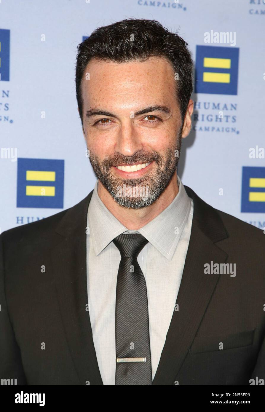Reid Scott arrives at the 2014 Human Rights Campaign Los Angeles Gala ...