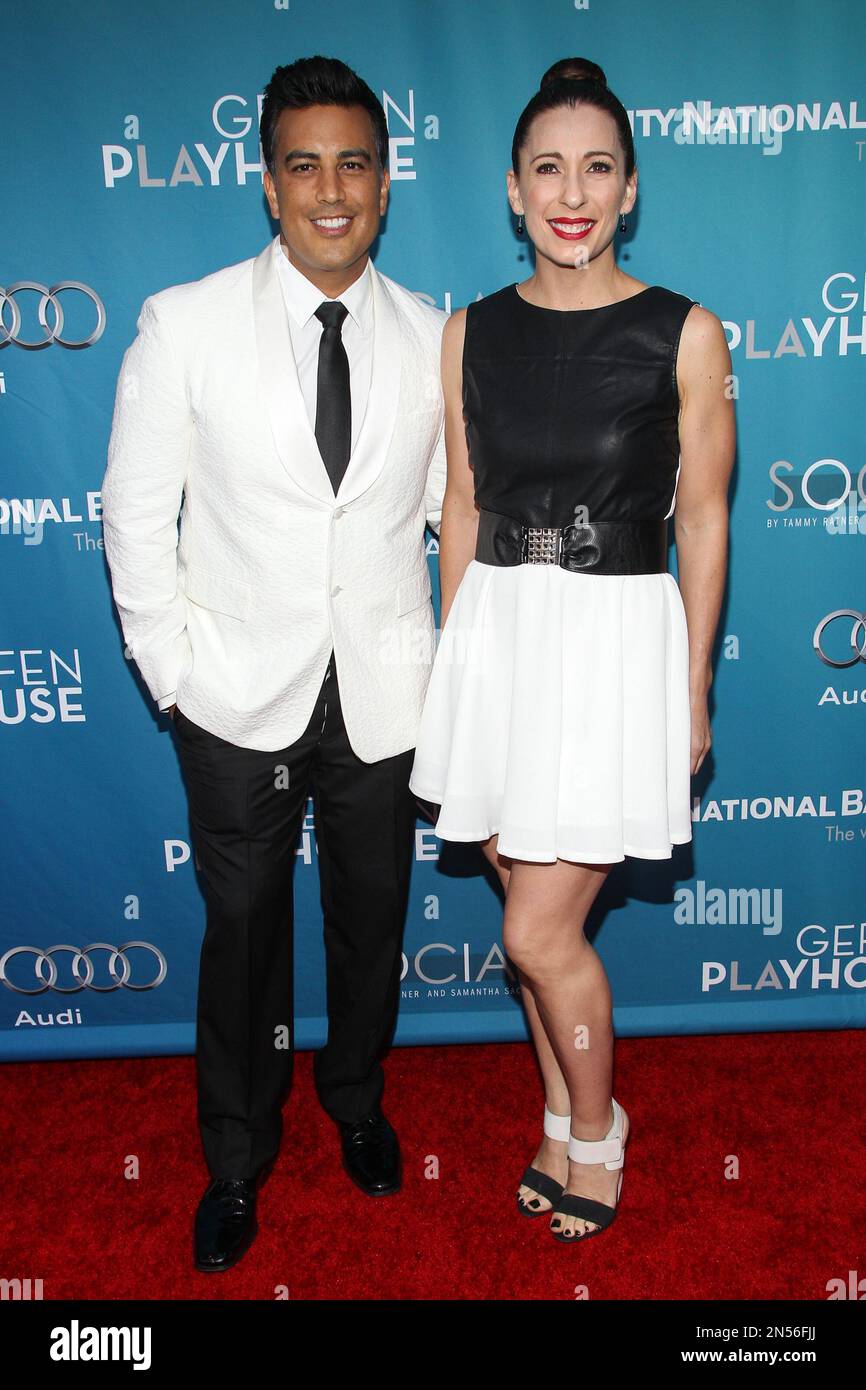 Napoleon D'umo, left, and Tabitha D'umo arrive at Backstage At The ...