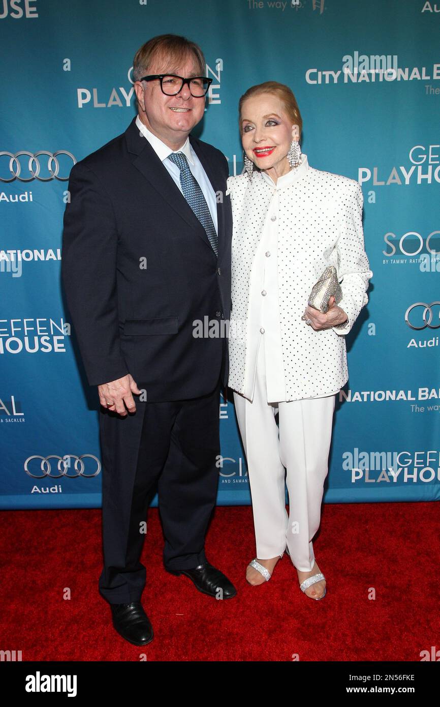 Jonathan Weedman, left, and Anne Jeffreys arrive at Backstage At The ...