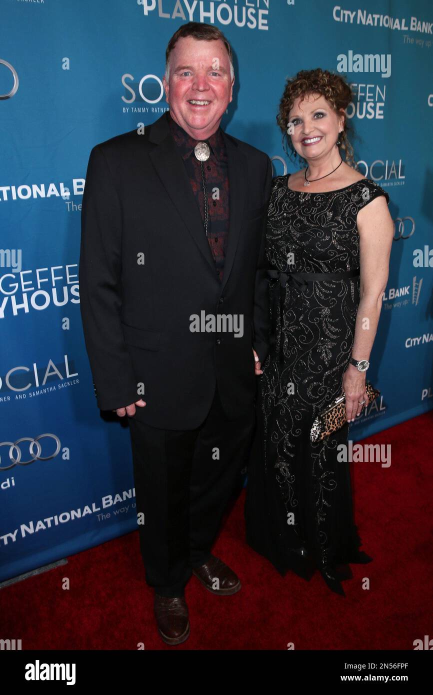 Barry Patton, left, and Rene Patton arrive at Backstage At The Geffen ...