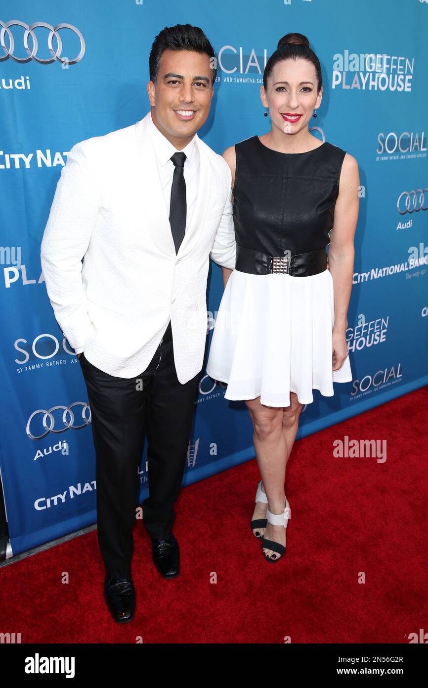 Napoleon D'umo, left, and Tabitha D'umo arrive at Backstage At The ...