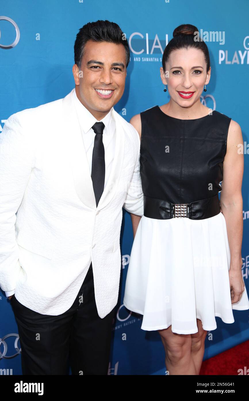 Napoleon D'umo, left, and Tabitha D'umo arrive at Backstage At The ...