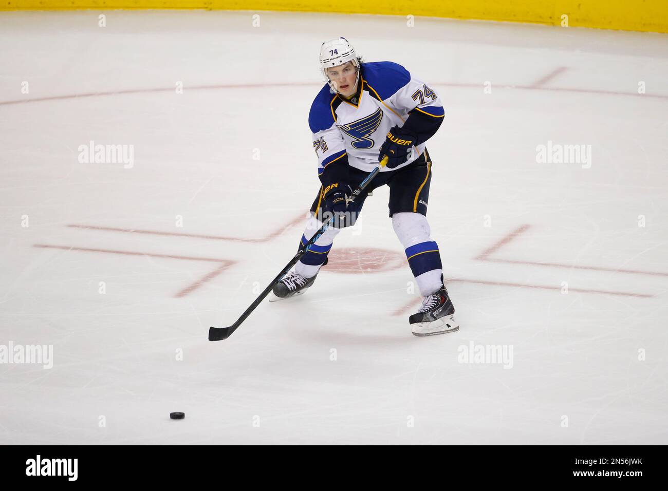 St. Louis Blues' T.J. Oshie in action during an NHL hockey game against ...