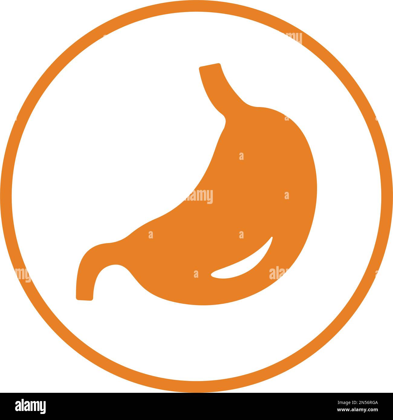 Organ, anatomy icon - Vector EPS file. Perfect use for print media, web ...