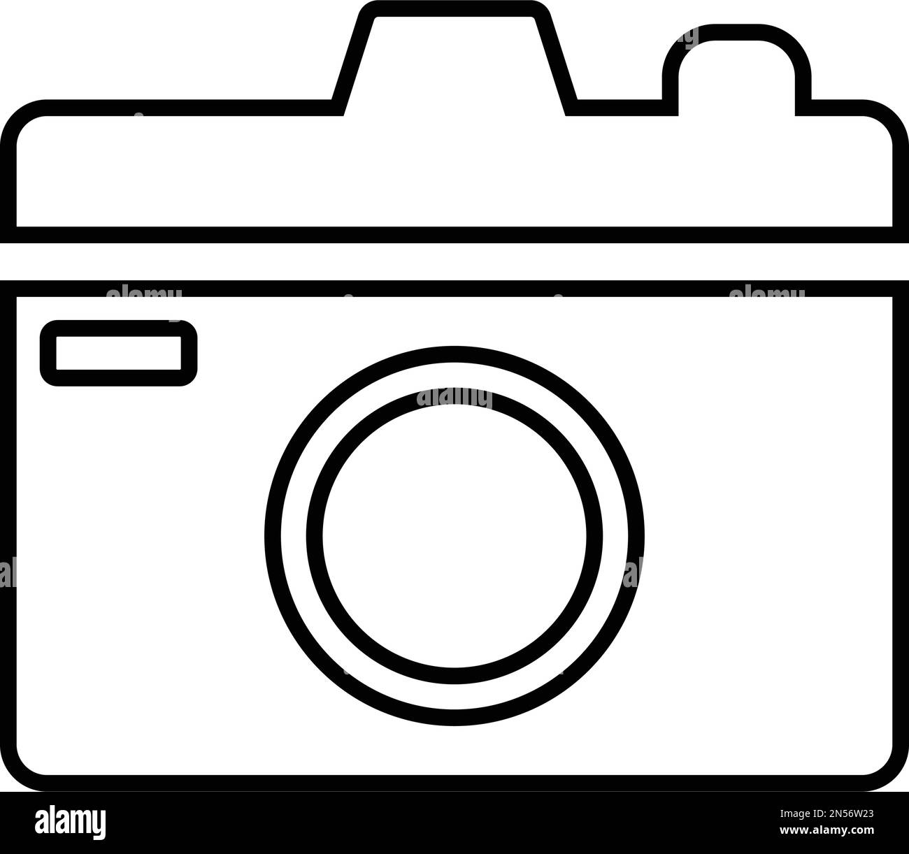 Photography, camera icon - Simple editable vector EPS file Stock Vector ...