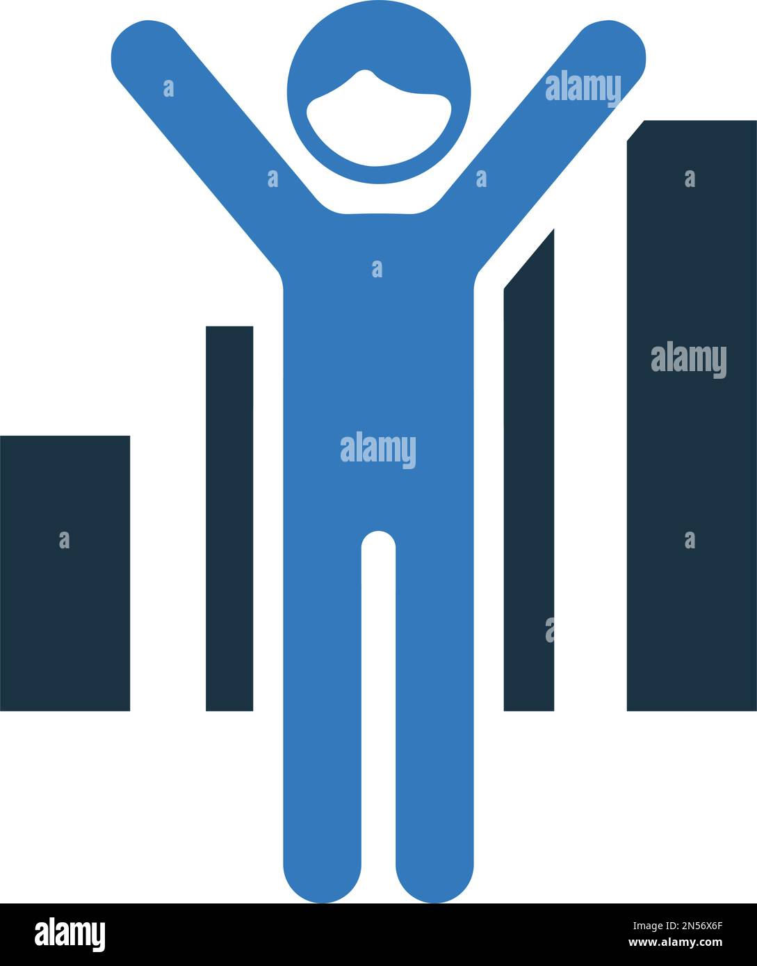 winner, success icon - Vector EPS file. Perfect use for print media ...