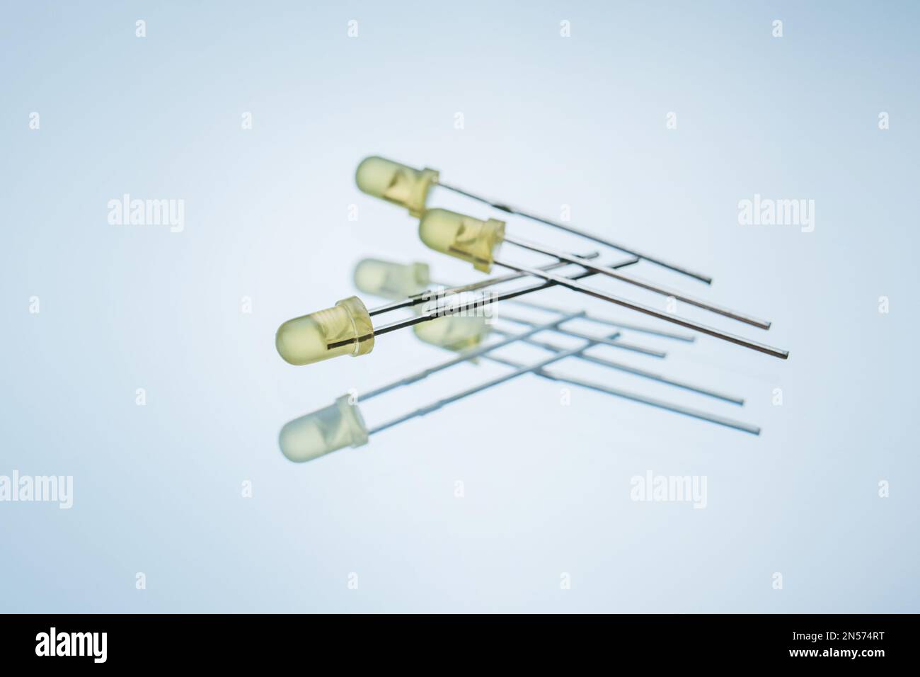 light emitting diode electronic component Stock Photo - Alamy