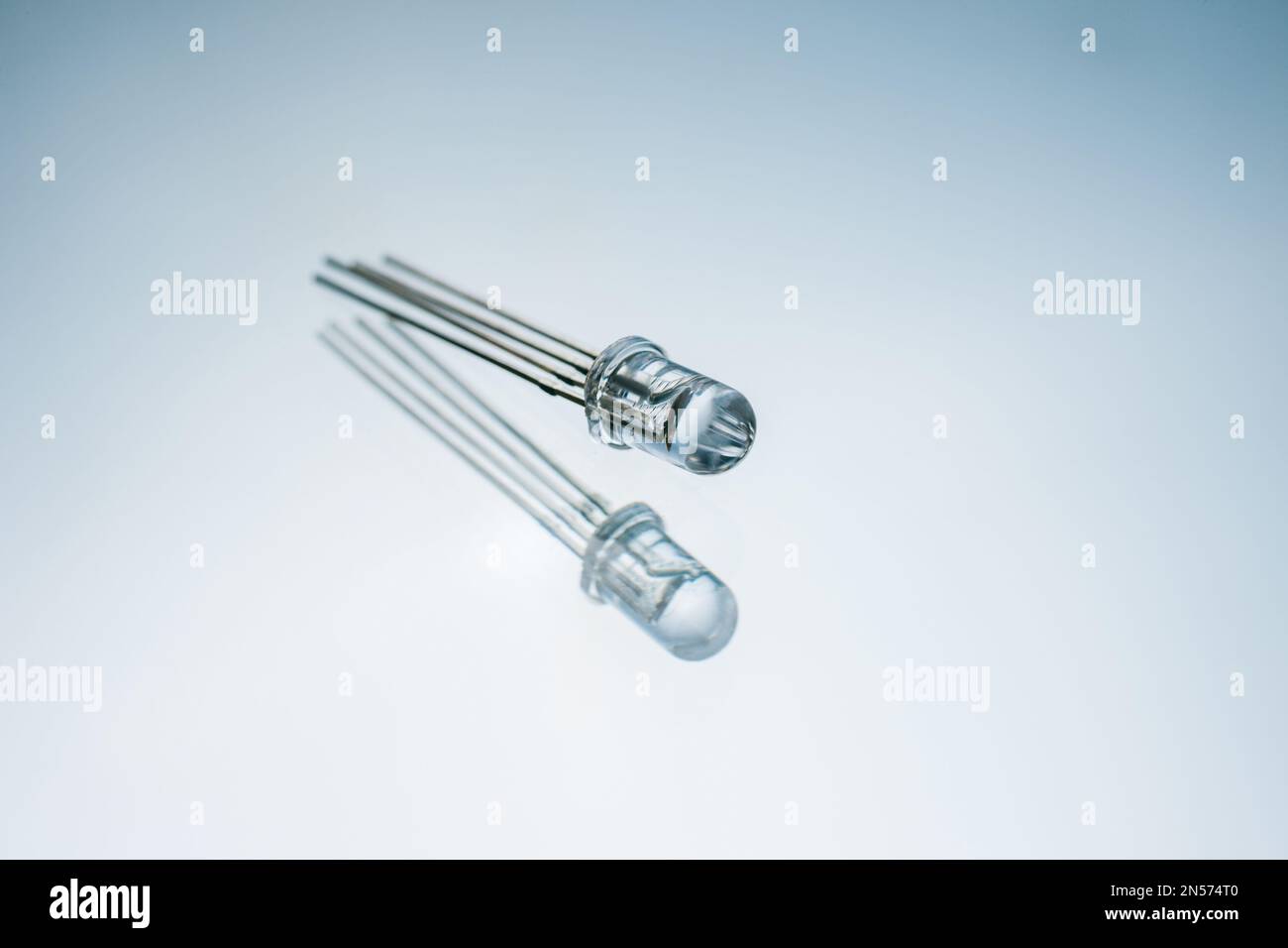 light emitting diode electronic element Stock Photo - Alamy